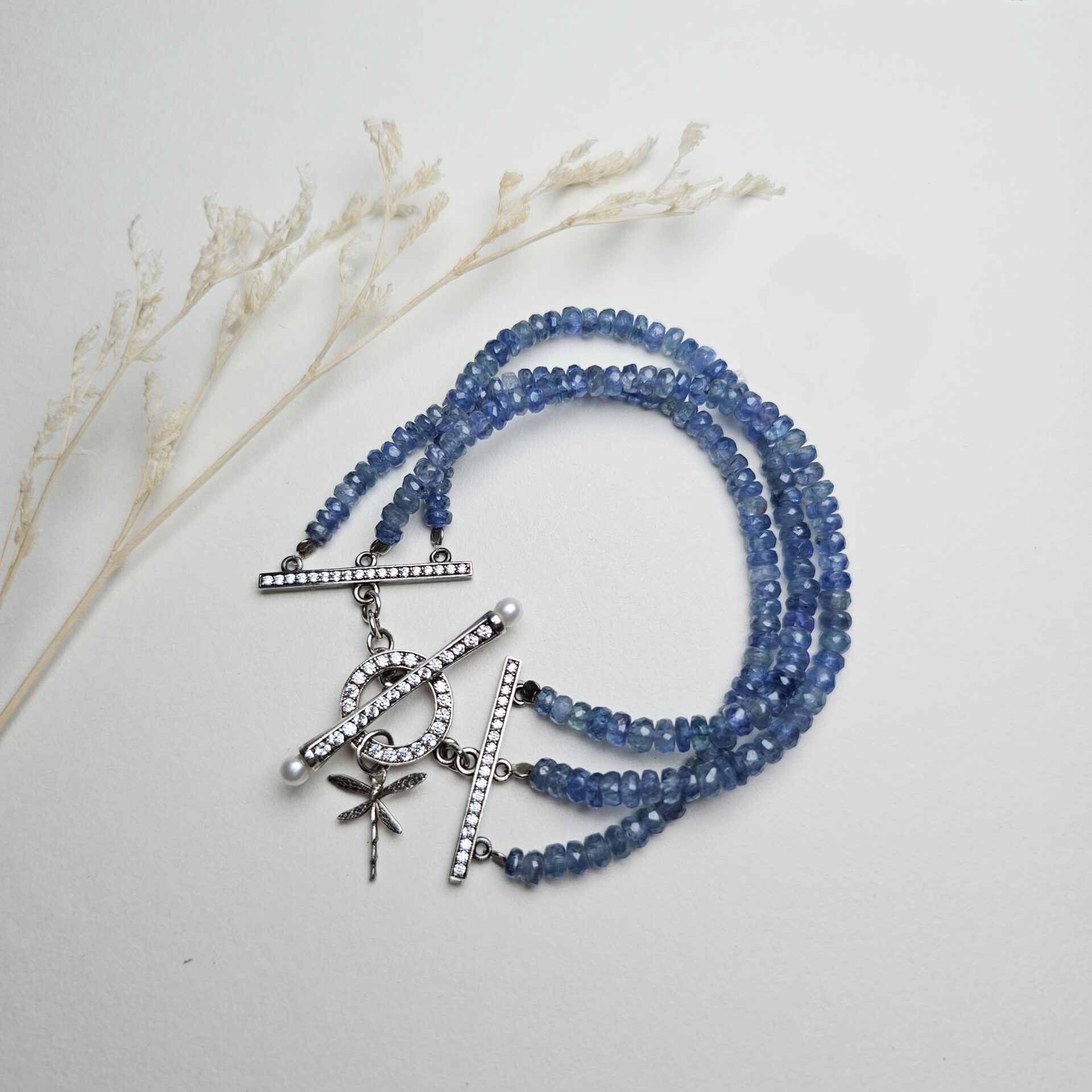 Lắc sapphire tự nhiên - Trang sức Lajew